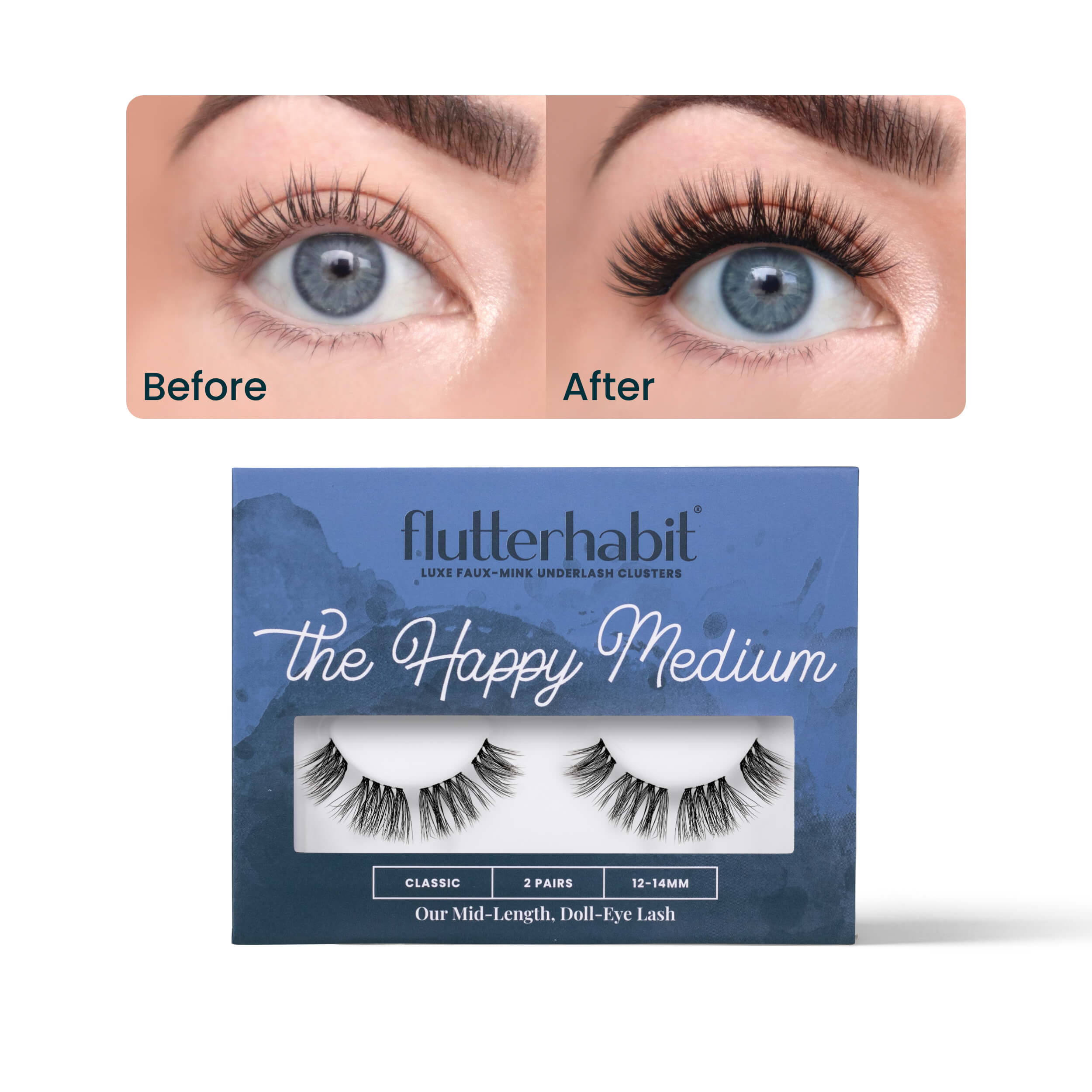 The Happy Medium® (2 Pair) – FlutterHabit