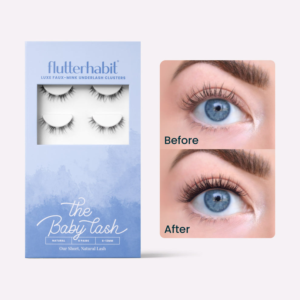 The Baby Lash - DIY under lash extensions, up to 10 day wear – FlutterHabit