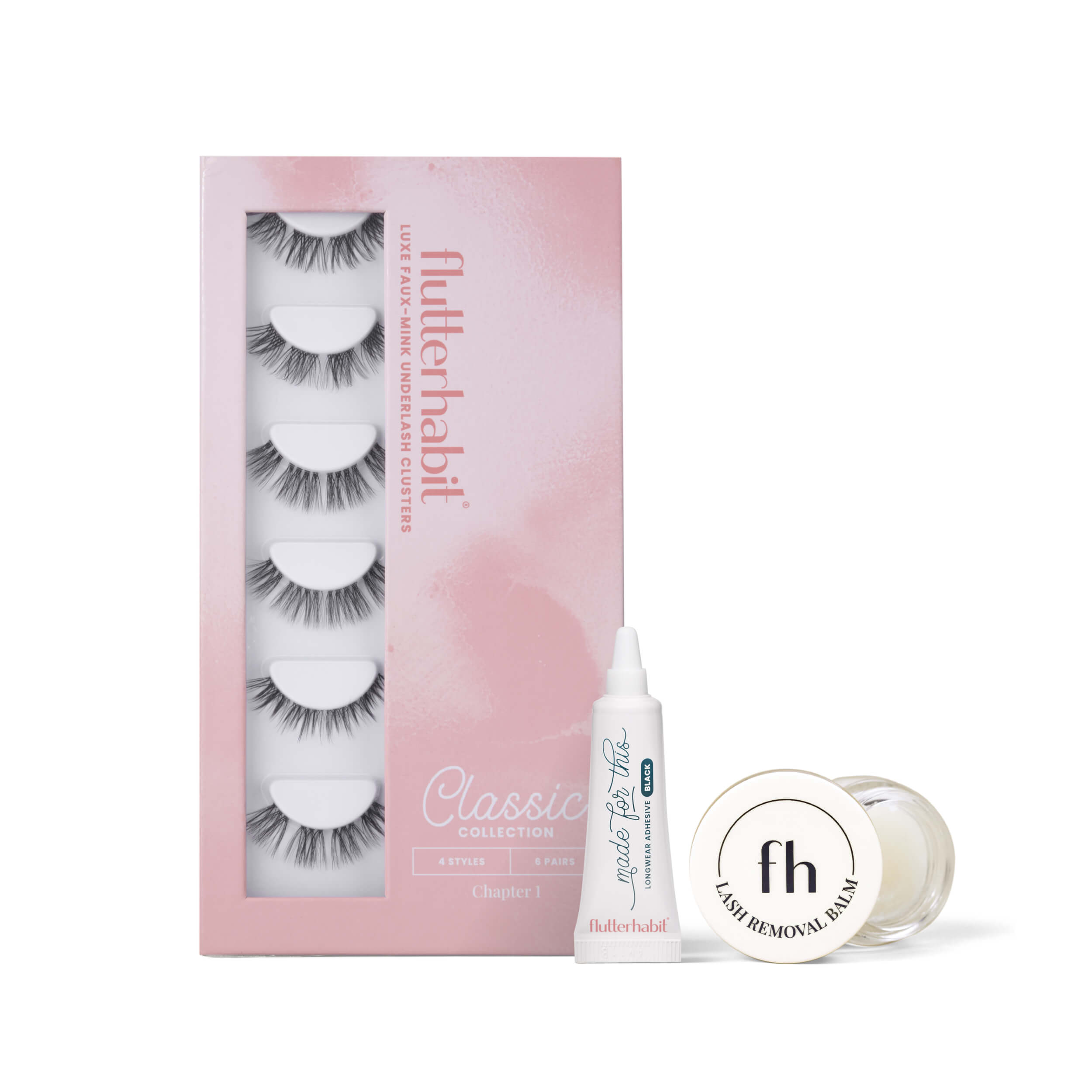 Starter Kit - DIY under lash extensions, up to 10 day wear – FlutterHabit