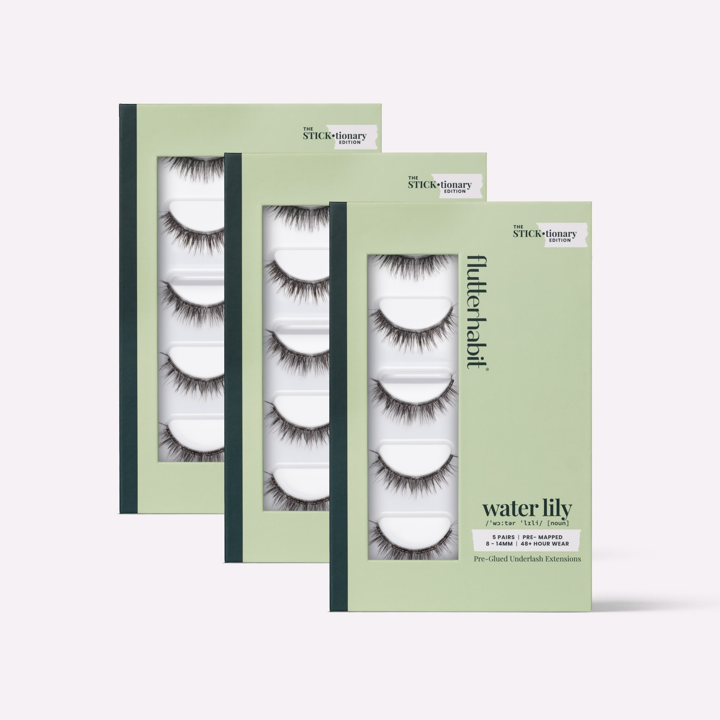 Water Lily Pre-Glued 3 Pack – FlutterHabit