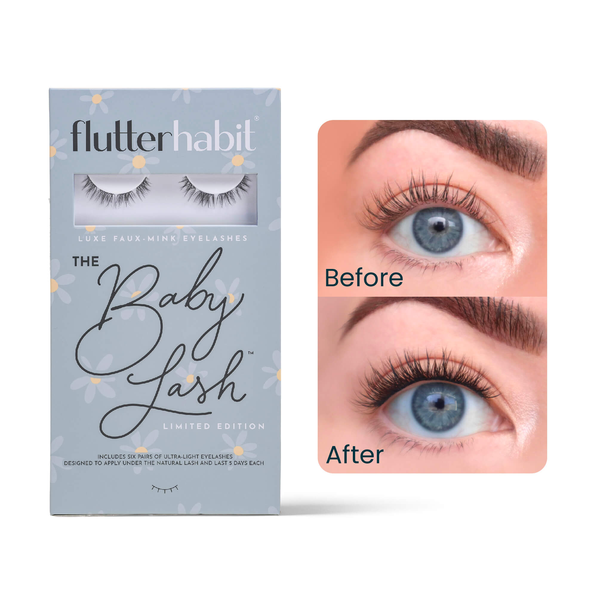 The Baby Lash - DIY under lash extensions, up to 10 day wear – FlutterHabit