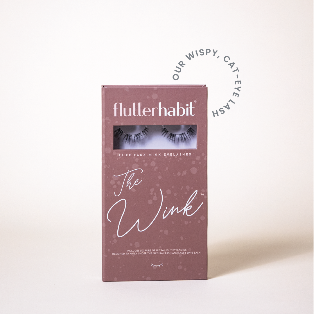 The Wink - FlutterHabit's famous 5 day lash